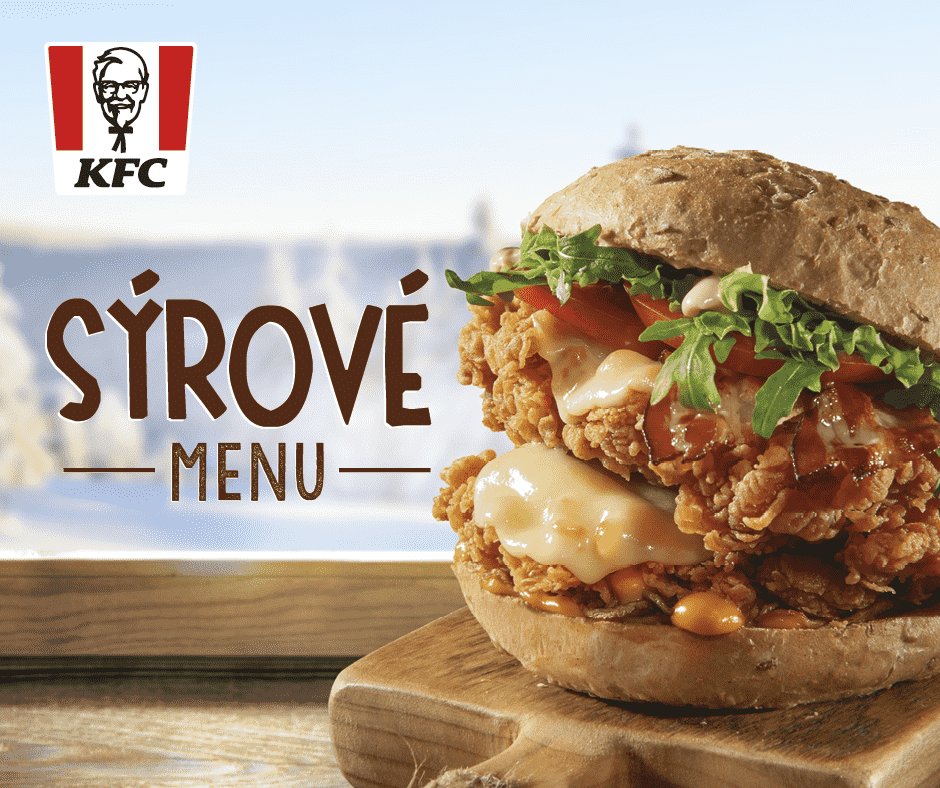 Sýrové menu přišlo do KFC | ocbreda.cz